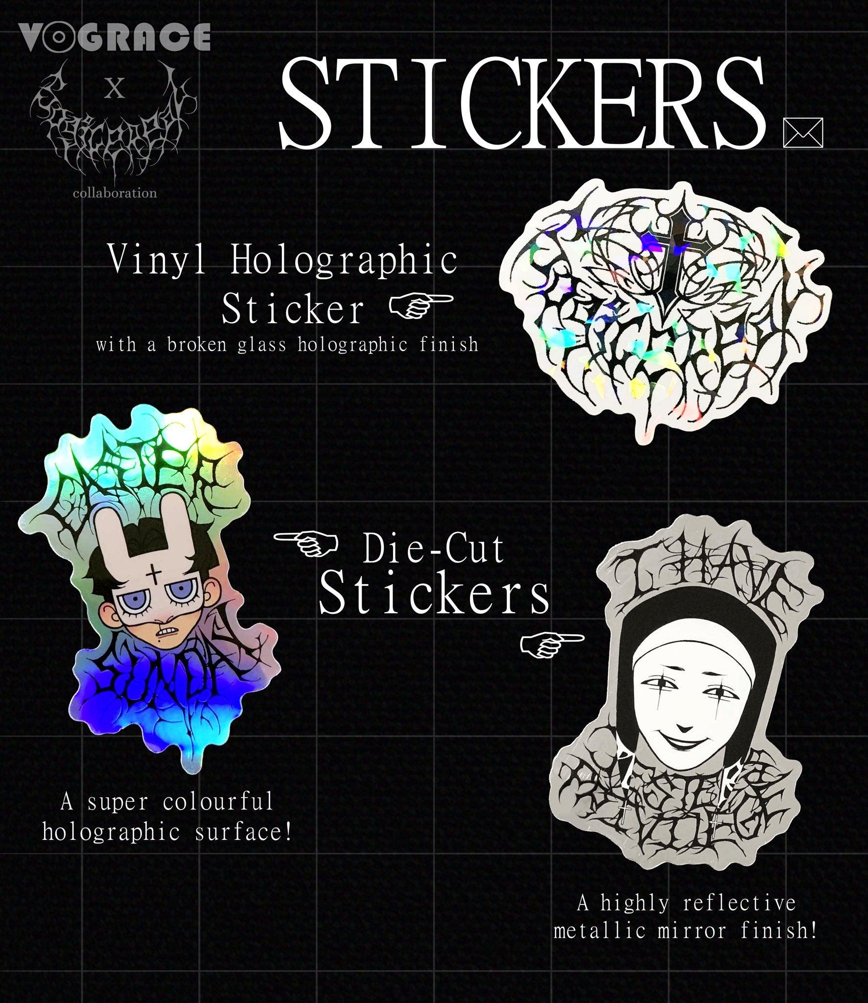 Holographic Stickers in Art: Shimmering Canvases for Creativity – VOGRACE