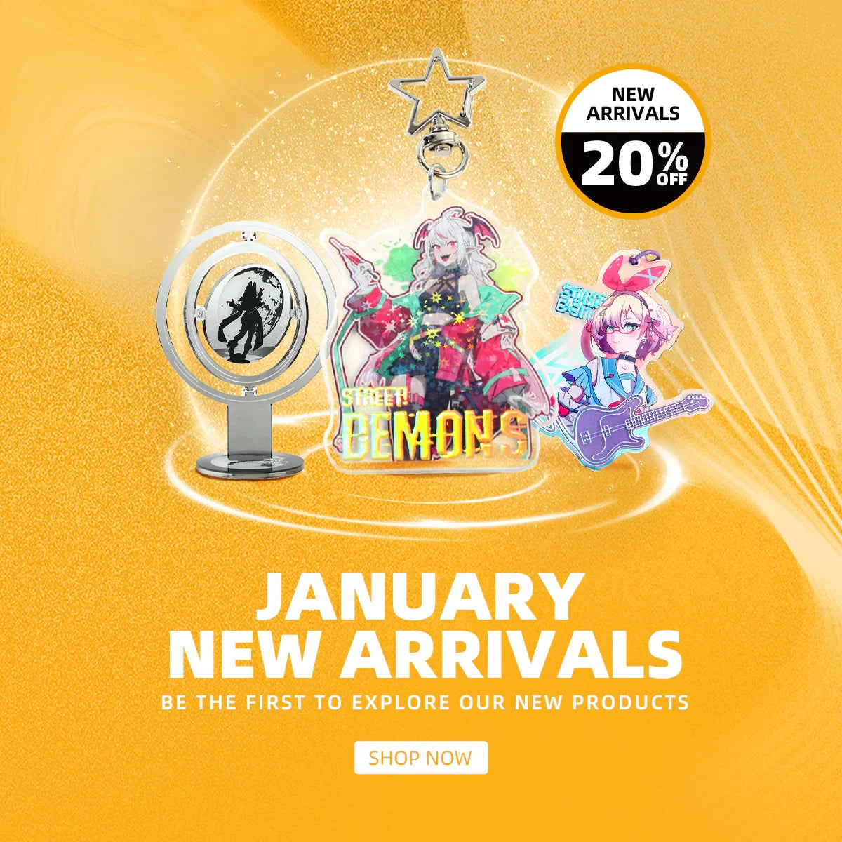 Custom acrylic keychains and animation peripheral products – VOGRACE