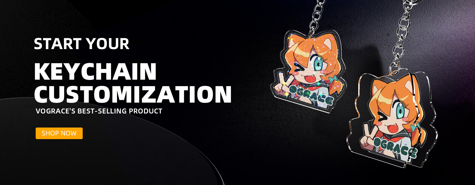 Custom acrylic keychains and animation peripheral products – VOGRACE