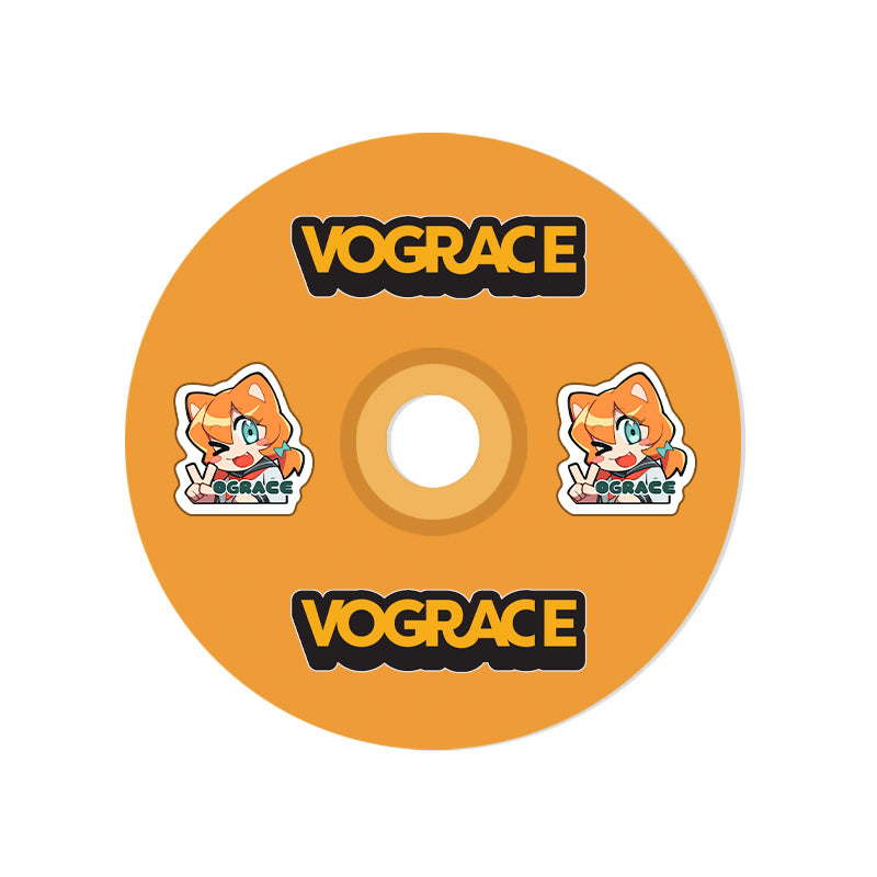 Custom CD stickers – VOGRACE