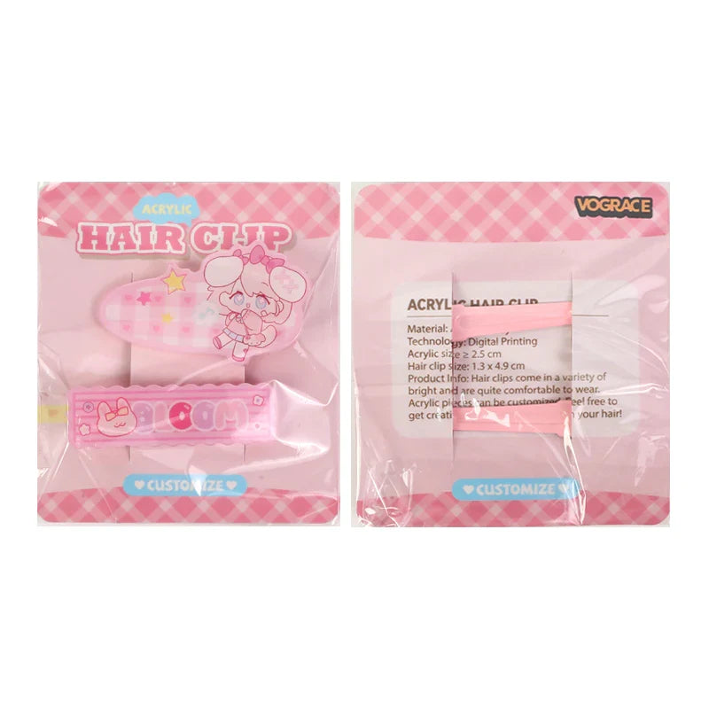 Custom Packaging Keychain Backing Cards – VOGRACE