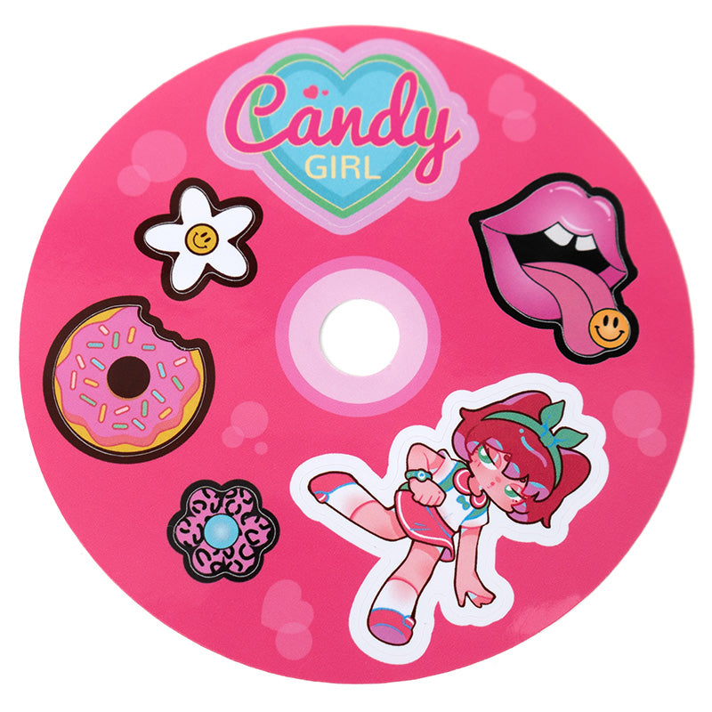 Custom CD stickers – VOGRACE