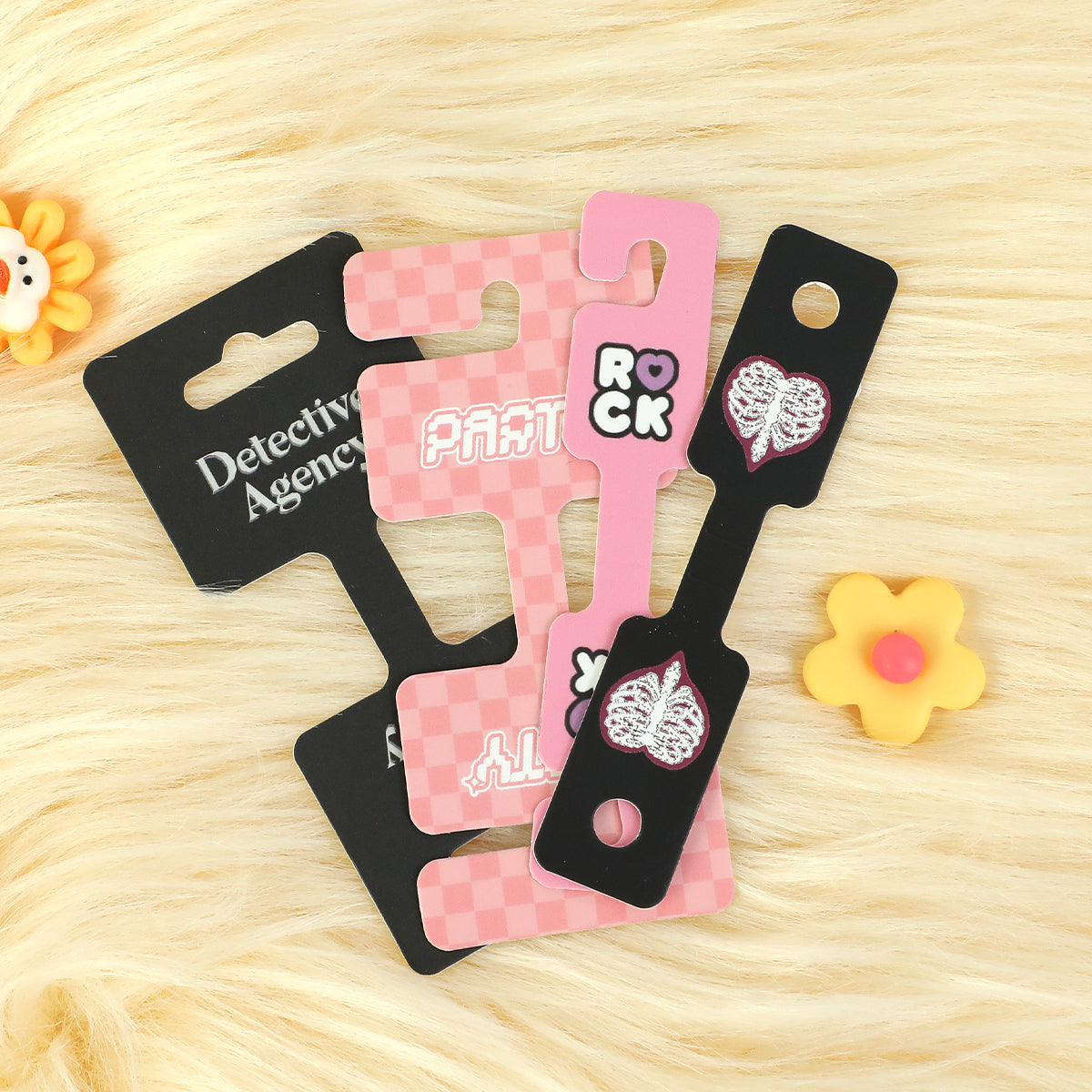 Custom Hang Tags Hook Self Adhesive Hanging Tabs – VOGRACE