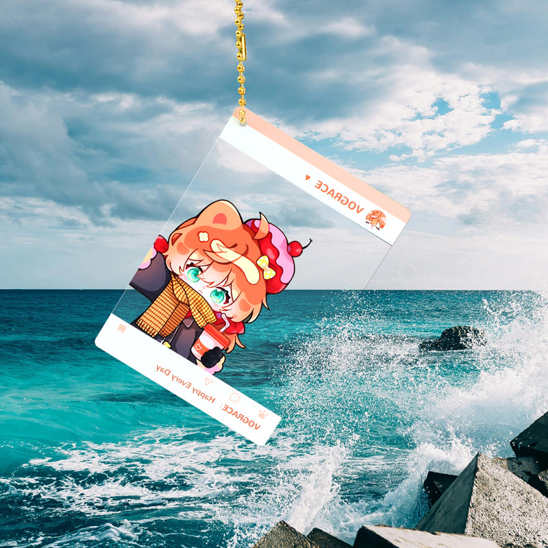 Custom PVC Transparent Cards Clear Business Card Charms – VOGRACE