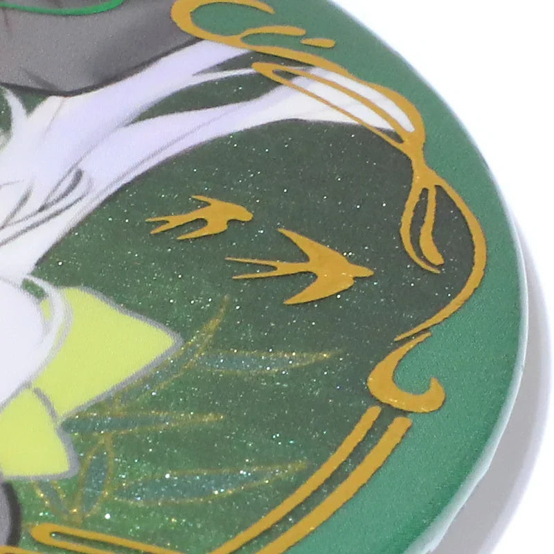 Custom Raised Foil Printing Cold Foil Stamping Glitter Holographic But ...