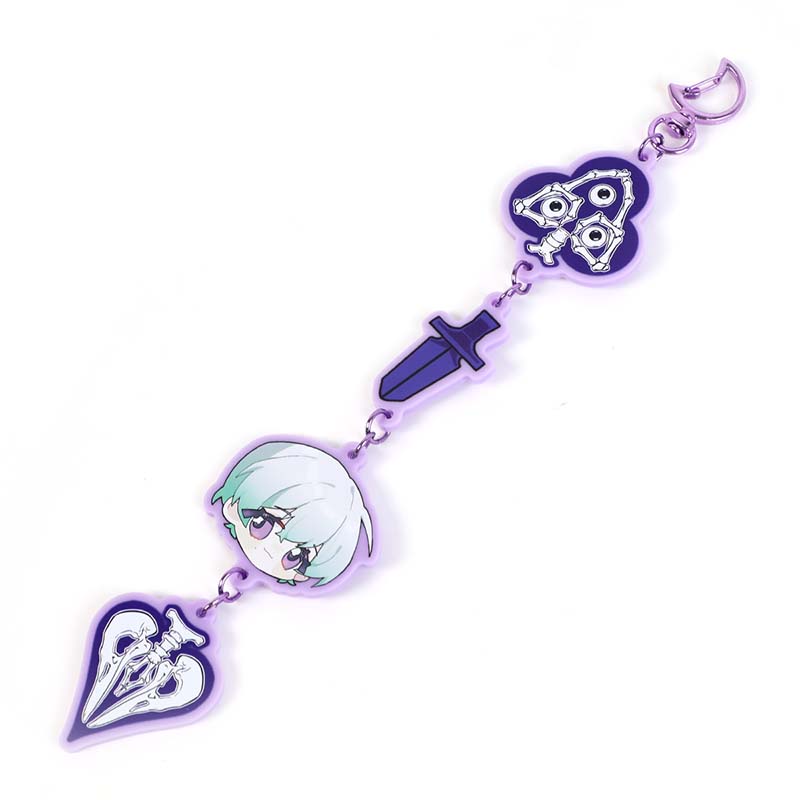 Custom Series Connection Colored Acrylic Keychains – VOGRACE