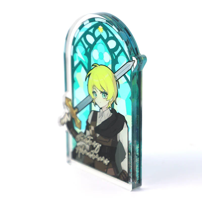 Custom Thicken Pre-filled Quicksand Liquid Acrylic Standees – VOGRACE