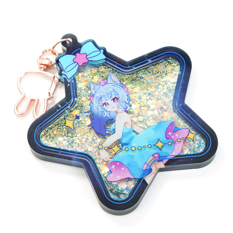 Custom Thicken Quicksand Liquid Keychains – VOGRACE