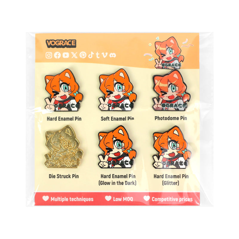 Custom Enamel Pins Customized Lapel Pins – VOGRACE