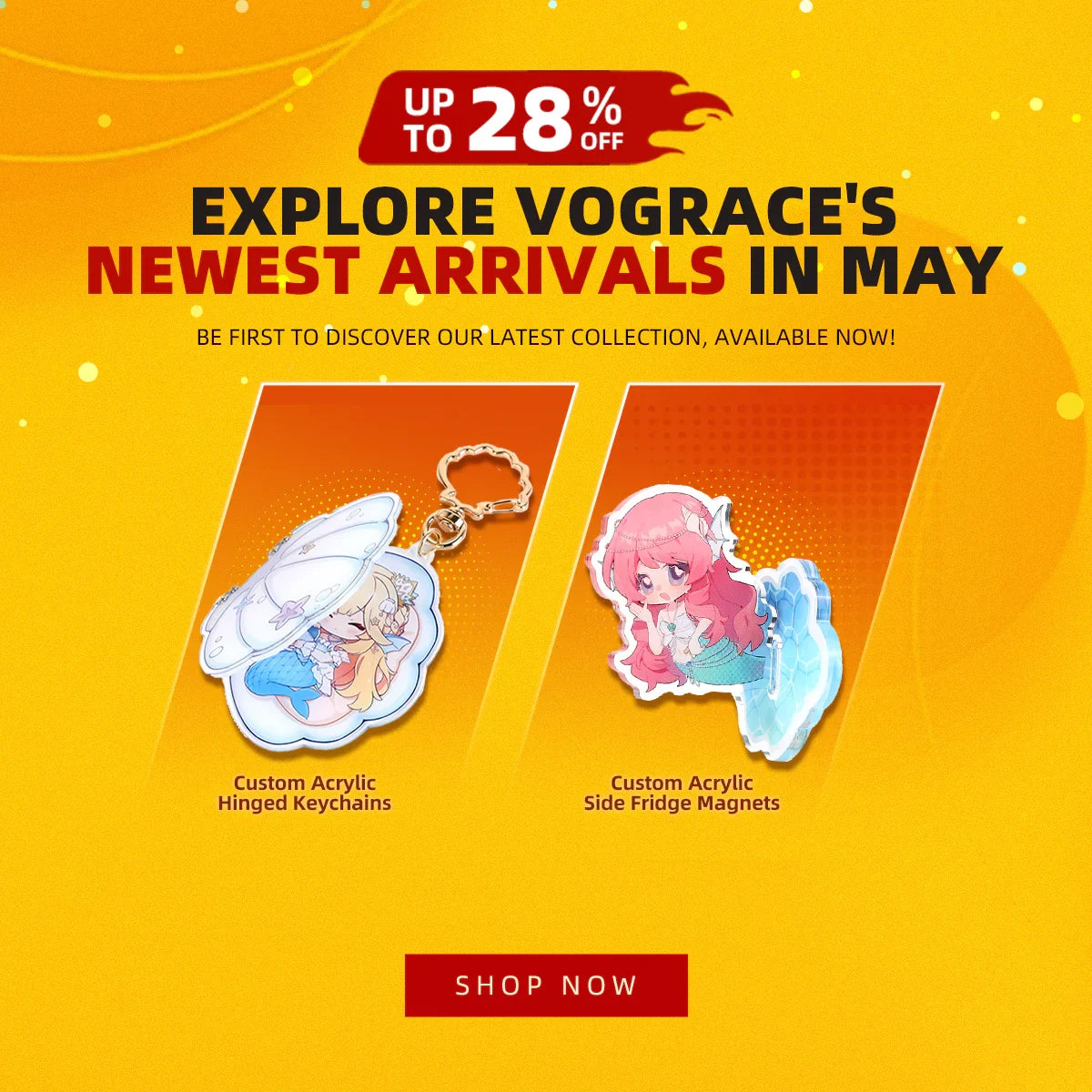 Custom acrylic keychains and animation peripheral products – VOGRACE
