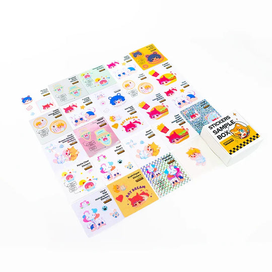 Sticker Sample Box – VOGRACE