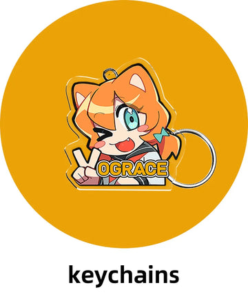 Custom acrylic keychains and animation peripheral products – VOGRACE