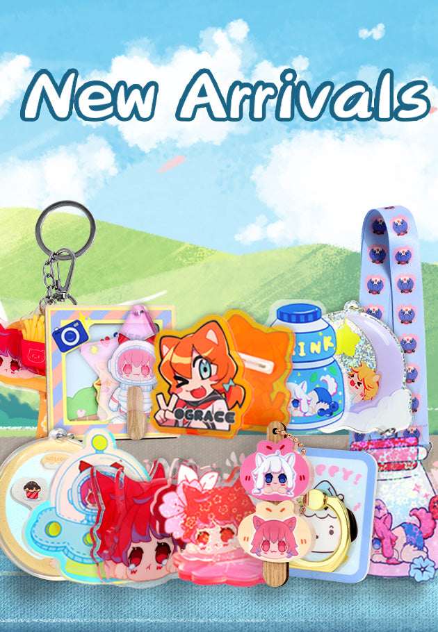 Custom acrylic keychains and animation peripheral products – VOGRACE