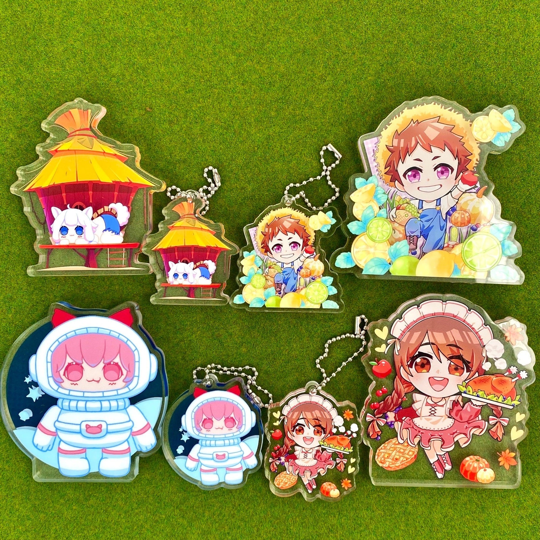 Custom Thick Acrylic Keychain – VOGRACE