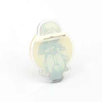 Custom Clear Acrylic Pins – VOGRACE