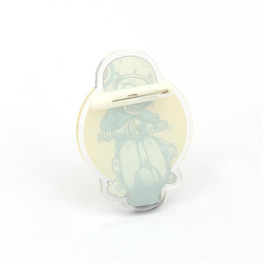 Custom Clear Acrylic Pins – VOGRACE