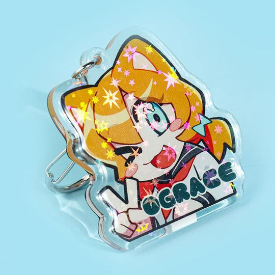 Custom Clear Acrylic Keychains – VOGRACE