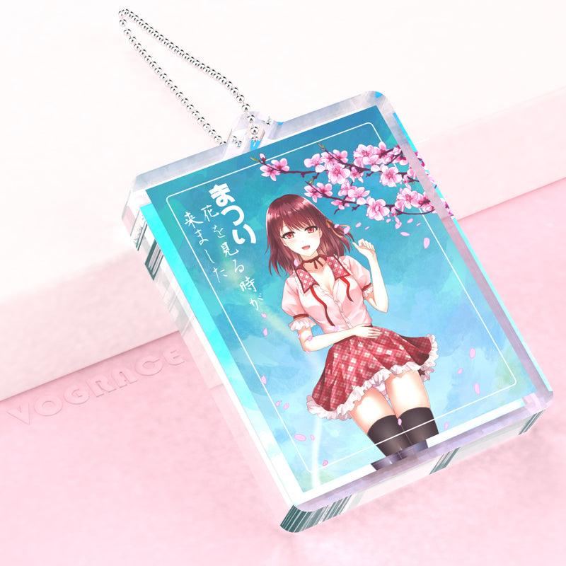 Custom Thick Acrylic Keychain – VOGRACE